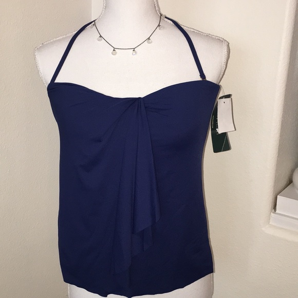Lauren Ralph Lauren | Swim | Ralph Lauren Swim Navy Tankini Top Sz 8 ...